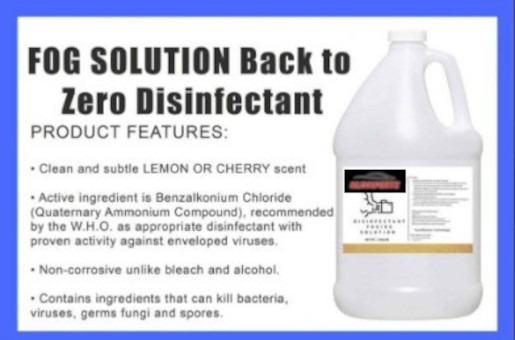 Great Clean - Fogging / Sanitizing / Disinfectant Solution, Beauty ...