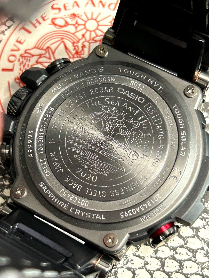 GSHOCK MTG-B1000WLP-1 WILDLIFE PROMISING COLLABORATION LIMITED EDITION ...
