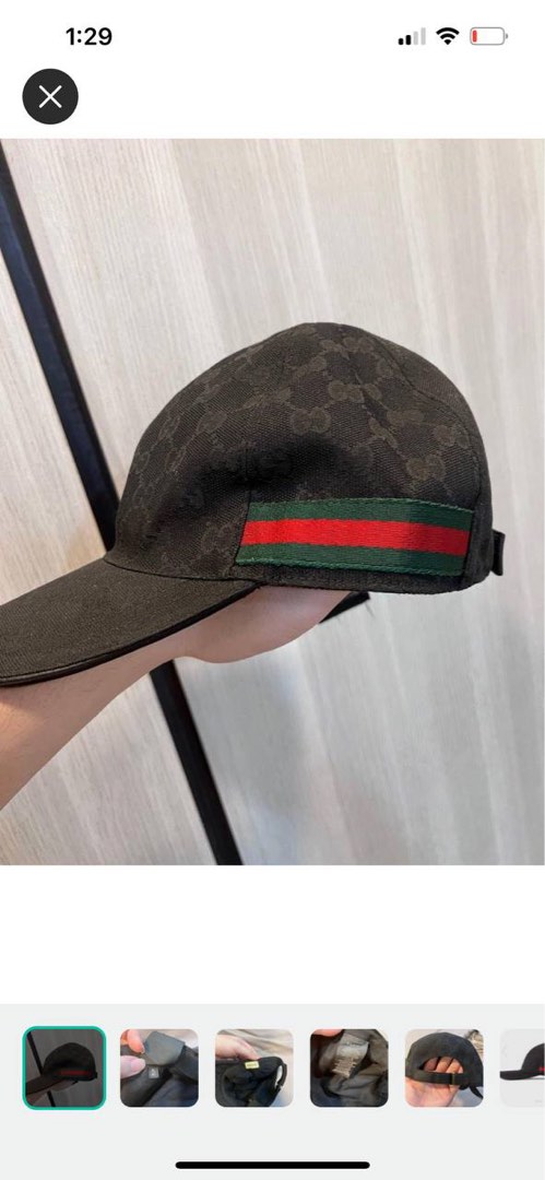 Gucci Cap, Men's Fashion, Watches & Accessories, Caps & Hats on Carousell
