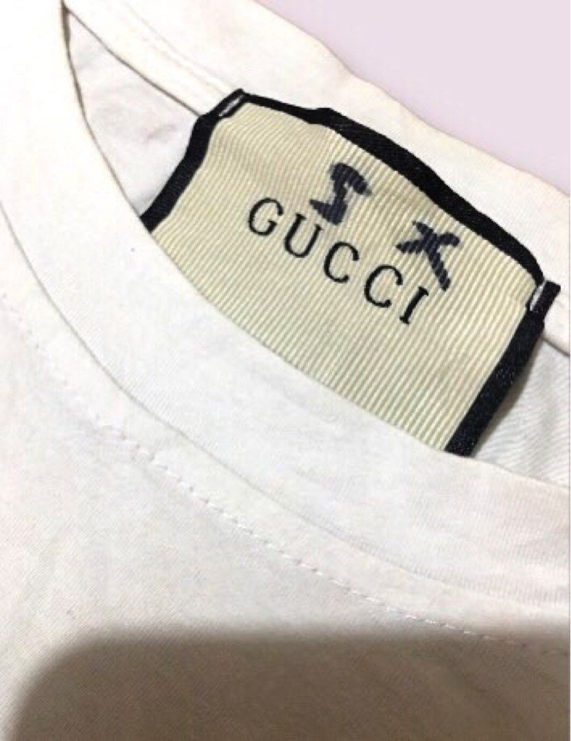 Gucci x Garfield white t-shirt unisex, Women's Fashion, Tops, Shirts on ...