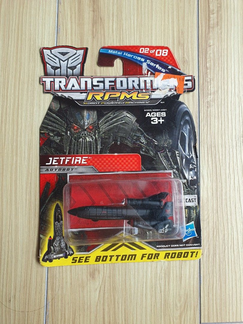 Hasbro Jetfire diecast figure, Hobbies & Toys, Toys & Games on Carousell