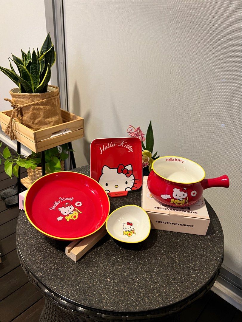 Hello Kitty Flying with Jet design, Furniture & Home Living ...