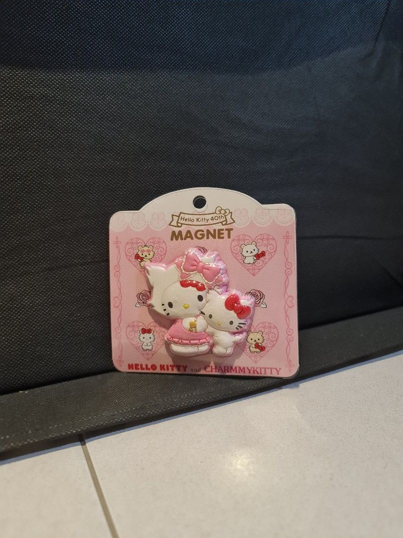 Hello kitty magnet, Everything Else on Carousell