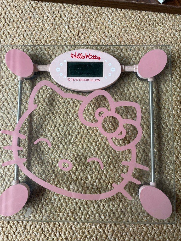 Hello kitty Weighing Scale, Health & Nutrition, Health Monitors ...