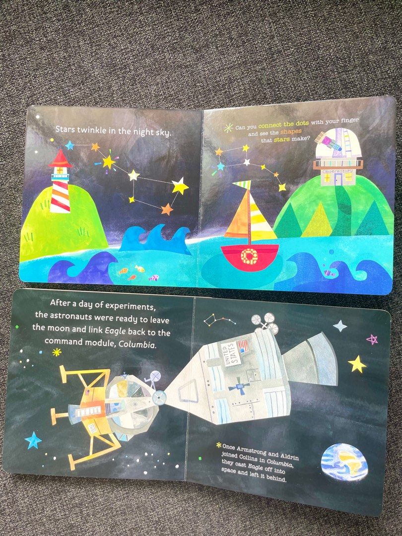 Hello, World - Moon Landing & Solar System Children's Books, Hobbies ...