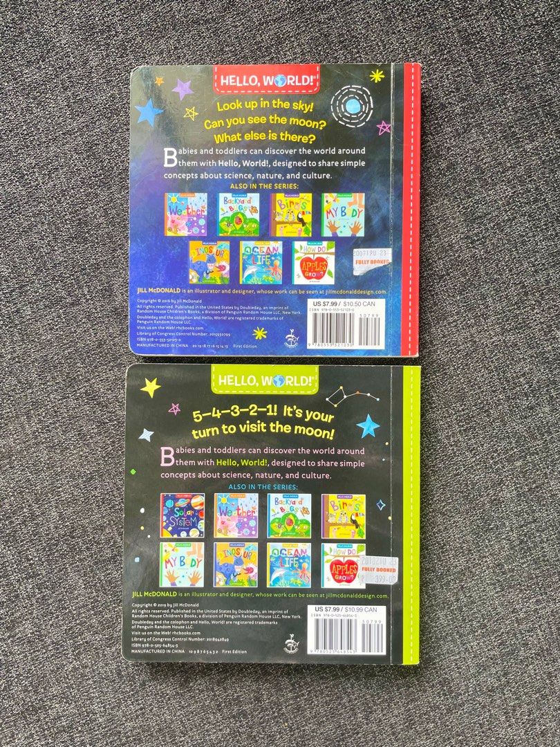 Hello, World - Moon Landing & Solar System Children's Books, Hobbies ...