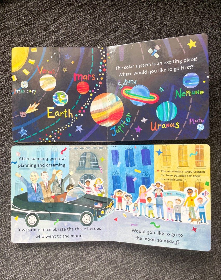 Hello, World - Moon Landing & Solar System Children's Books, Hobbies ...