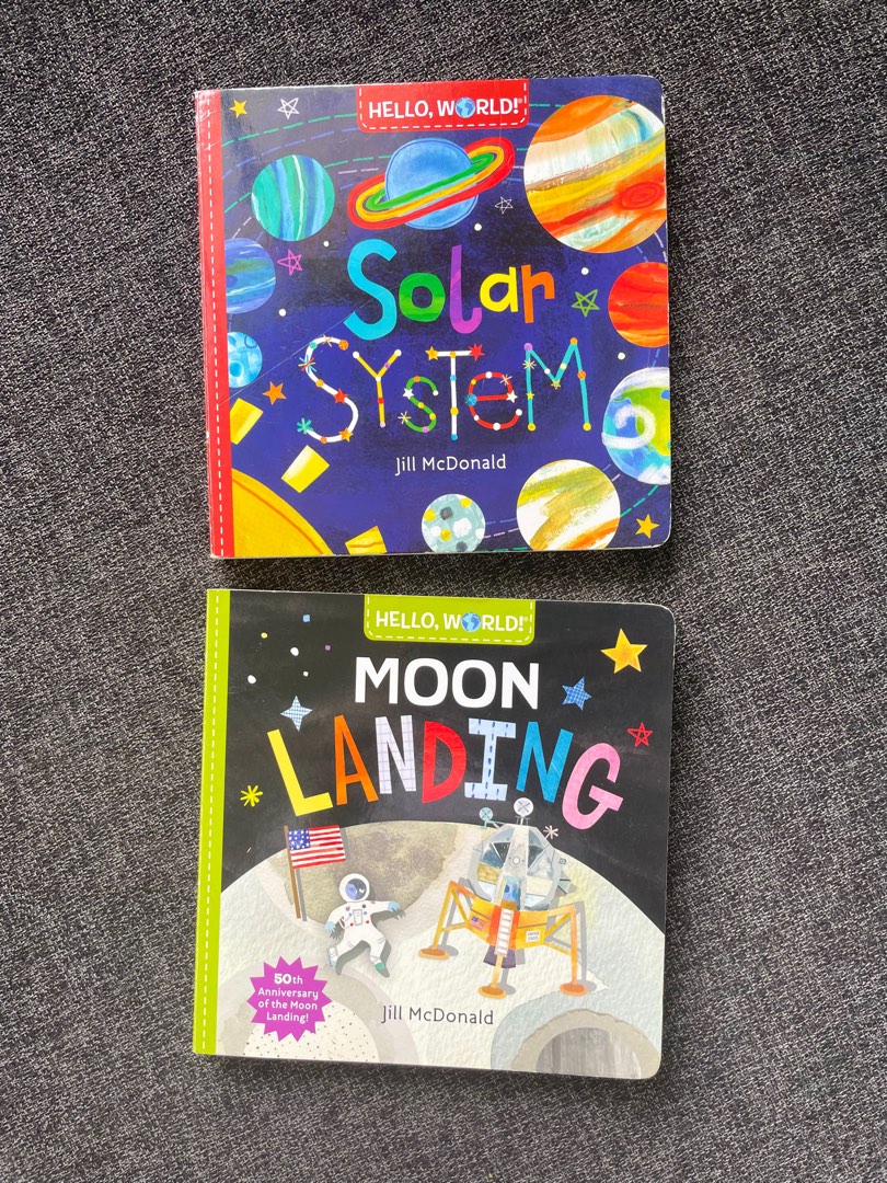 Hello, World - Moon Landing & Solar System Children's Books, Hobbies ...