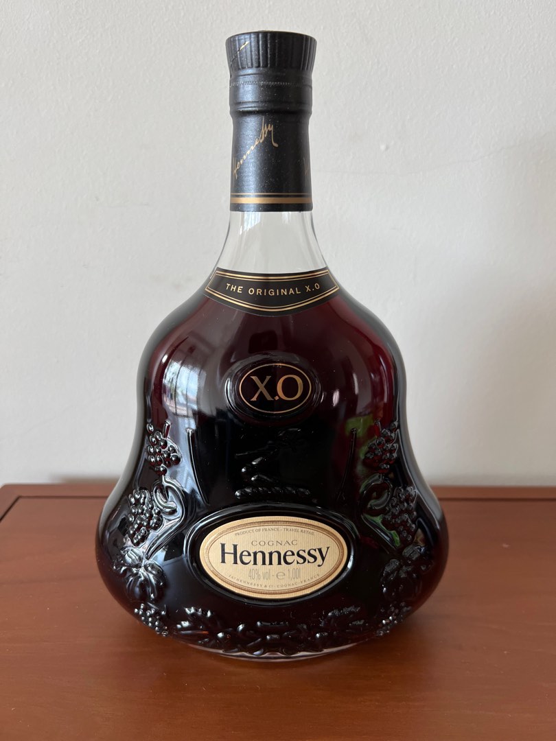 Hennessy XO Extra old Cognac 1L, Food & Drinks, Alcoholic Beverages on Carousell