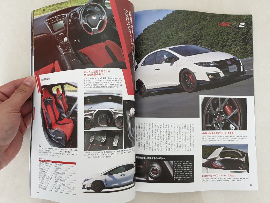 Honda Civic 50th Anniversary collectible edition (Motor Fan), Hobbies ...