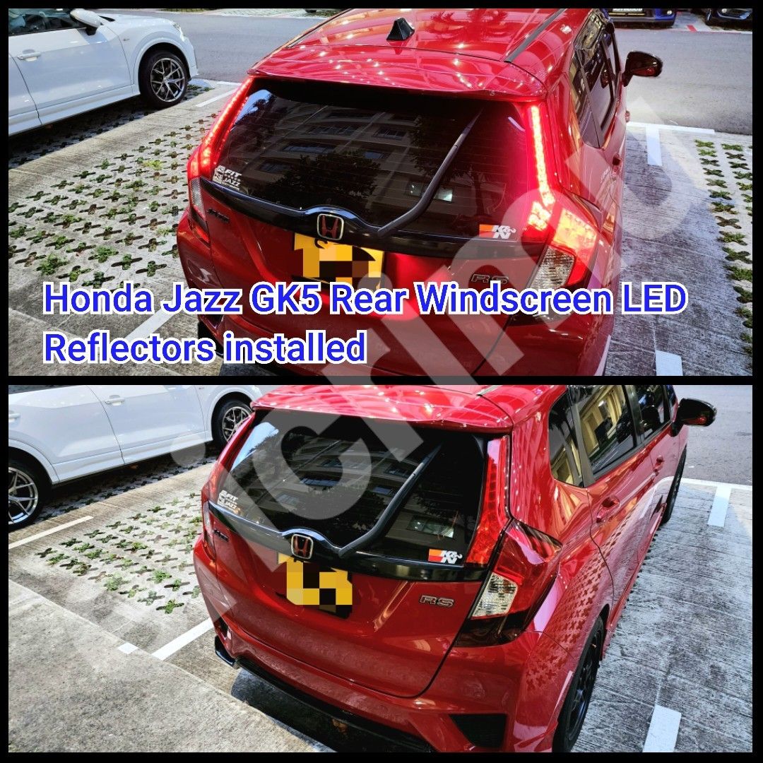 Honda Fit / Jazz GK GP Rear Reflector / Pillar LEDs Brake Light for ...