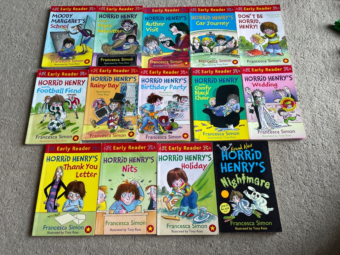 Horrid Henry Books, Hobbies & Toys, Books & Magazines, Children's Books ...