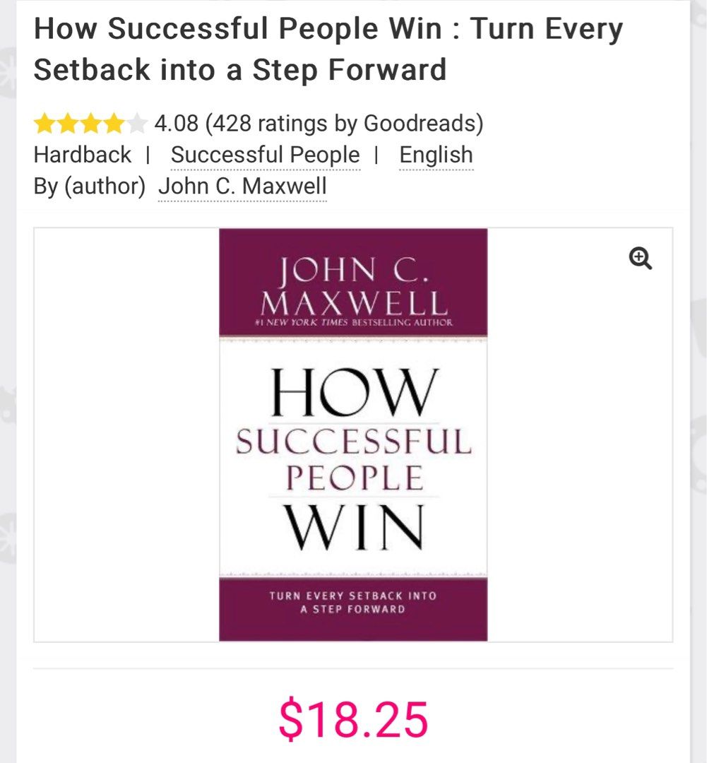 How Successful People Win : Turn Every Setback into a Step Forward ...