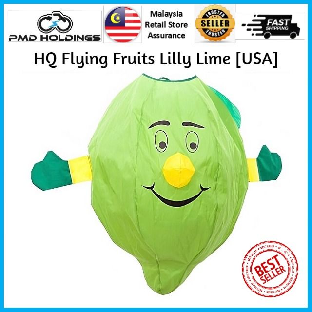HQ Flying Fruits - Lilly Lime Line Laundry Kite [USA] (Code : SF9 ...