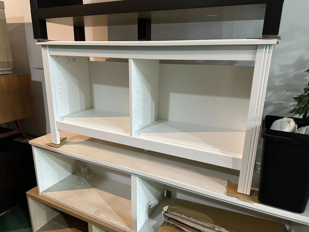 Ikea White TV Bench, Furniture & Home Living, Furniture, TV Consoles on ...