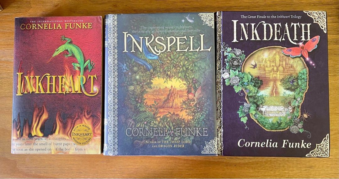 INKHEART TRILOGY, Hobbies & Toys, Books & Magazines, Fiction & Non ...