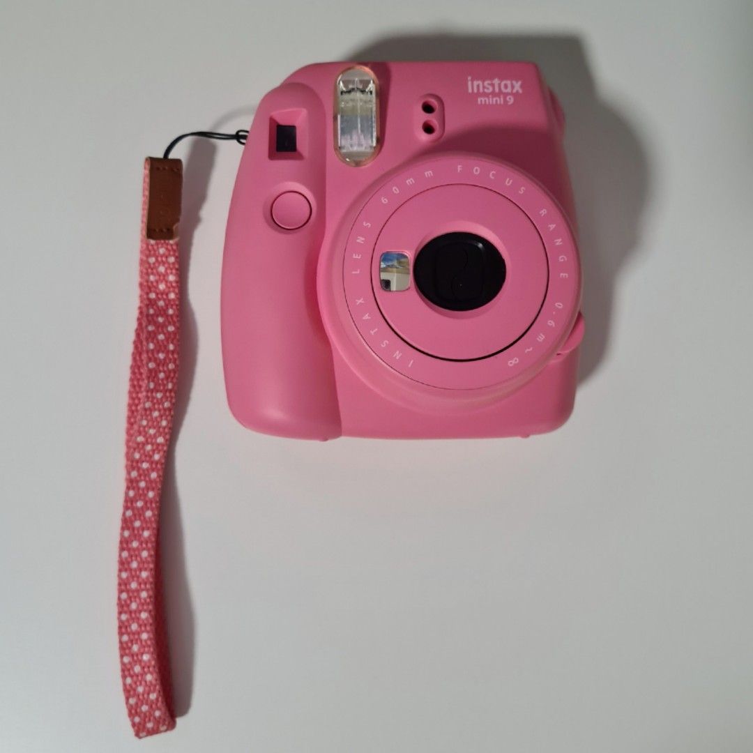 Instax Mini 9 in Barbie / Hot Pink, Photography, Cameras on Carousell