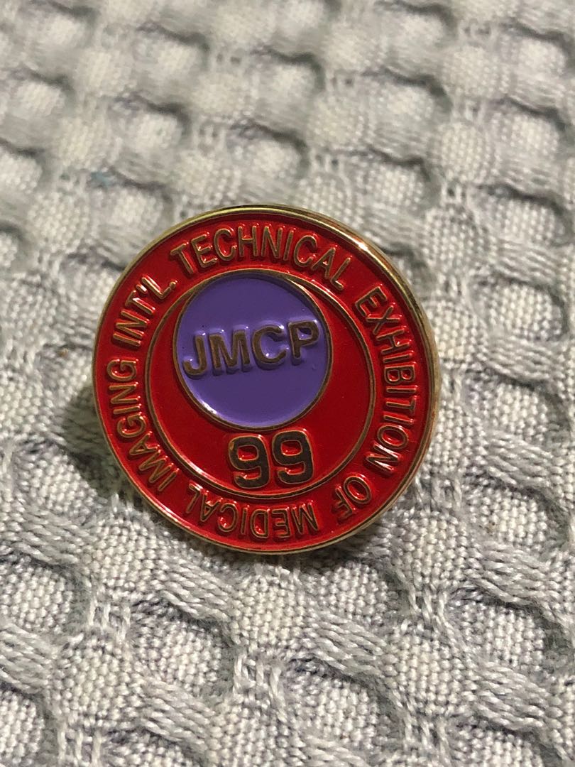 JMCP medical imaging international technical exhibition pin, Hobbies ...