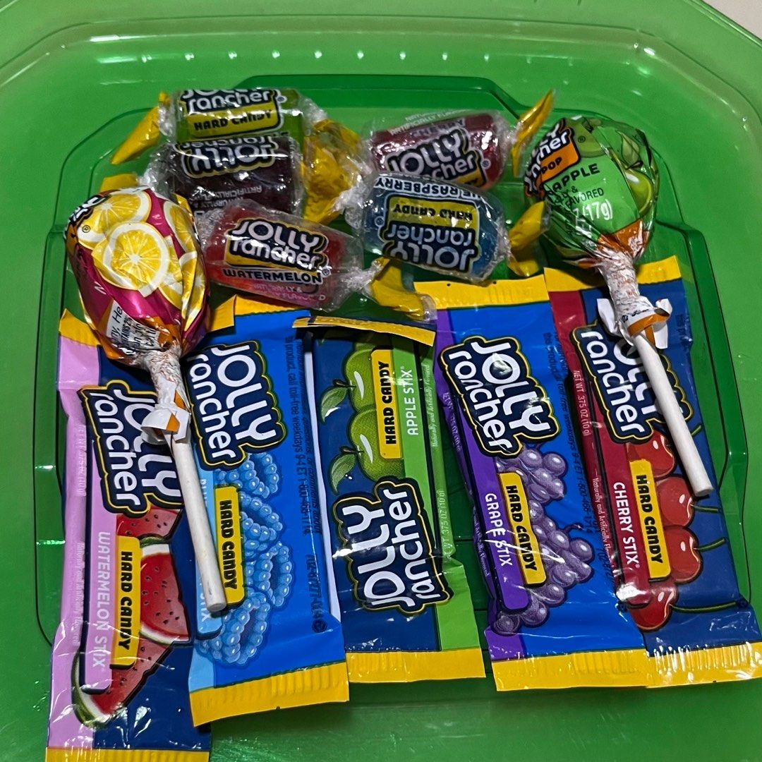 JOLLY rancher assorted 100g, Food & Drinks, Packaged & Instant Food on ...