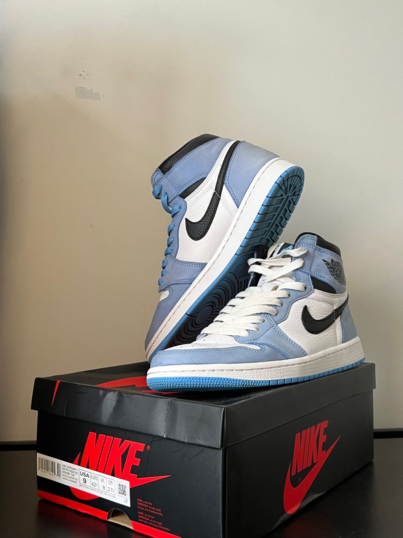Jordan 1 High University Blue, Men's Fashion, Footwear, Sneakers on ...