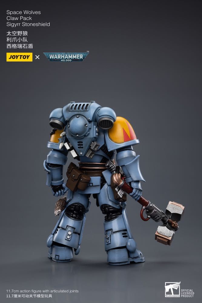 JoyToy Joy Toy Warhammer 40K - JT3792 Space Wolves Claw Pack Sigyrr ...