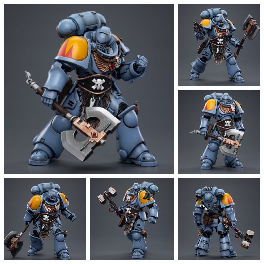 JoyToy Joy Toy Warhammer 40K - JT3792 Space Wolves Claw Pack Sigyrr ...