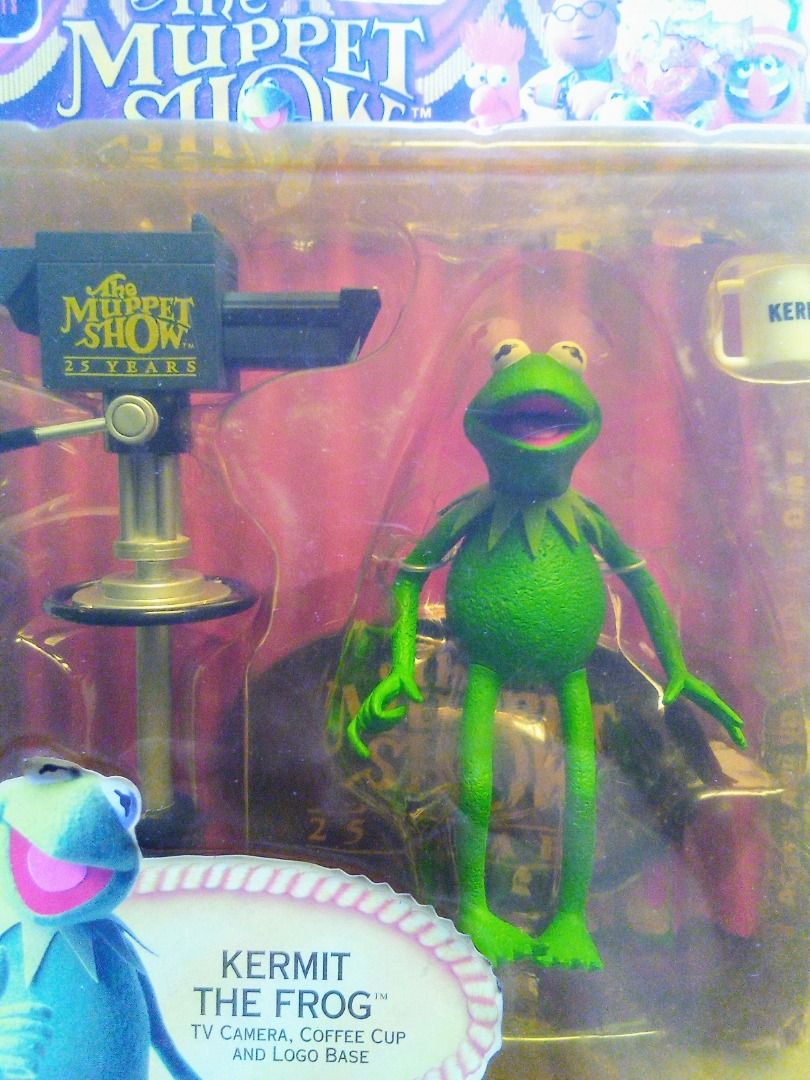 Kermit the frog action figure, Hobbies & Toys, Toys & Games on Carousell