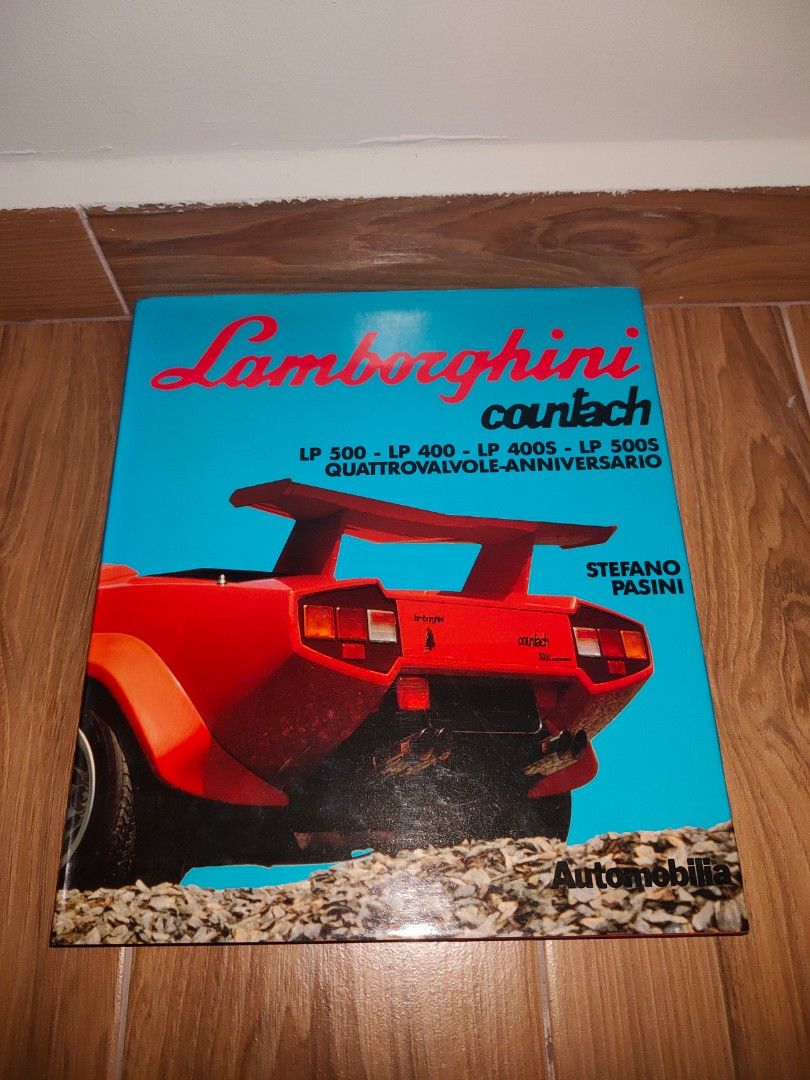 Lamborghini Countach book by Stefano Pasini, Hobbies & Toys ...