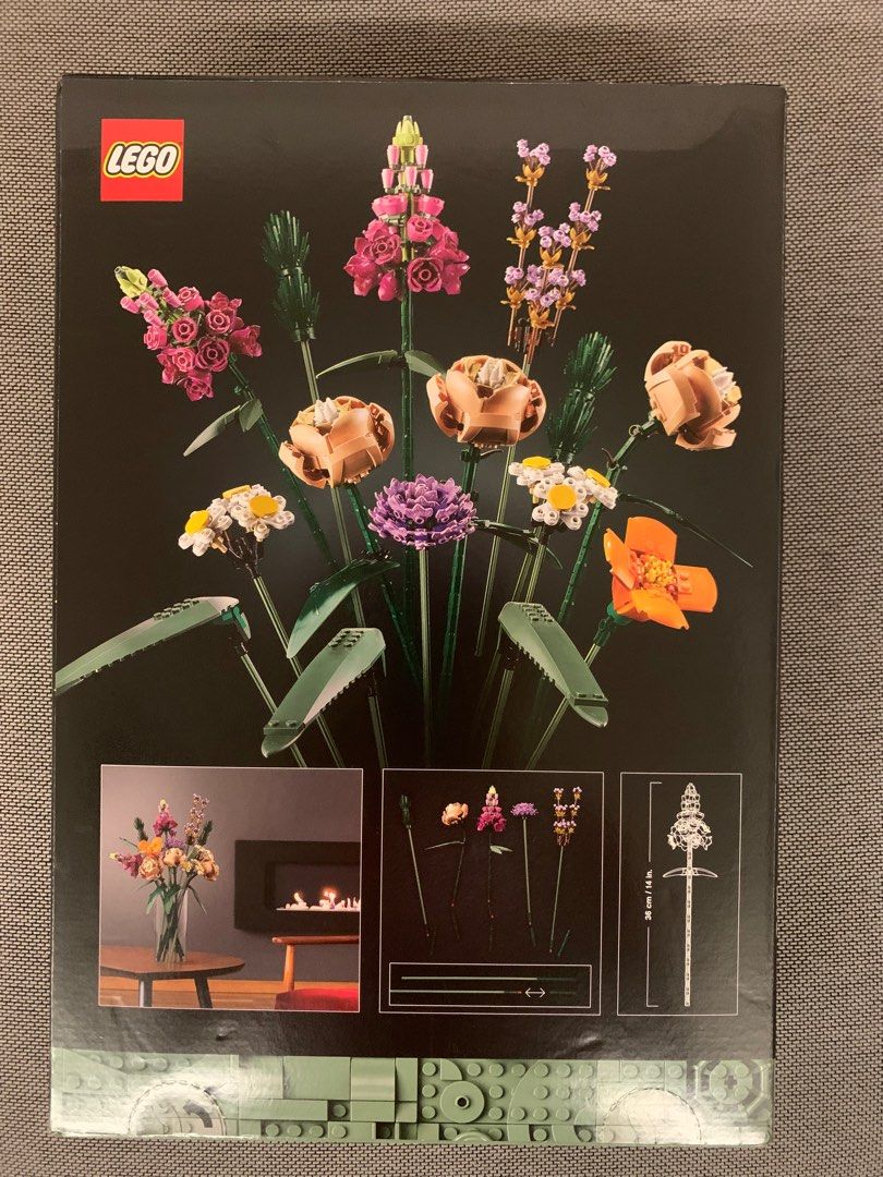 Lego 10280 flower bouquet, Hobbies & Toys, Toys & Games on Carousell