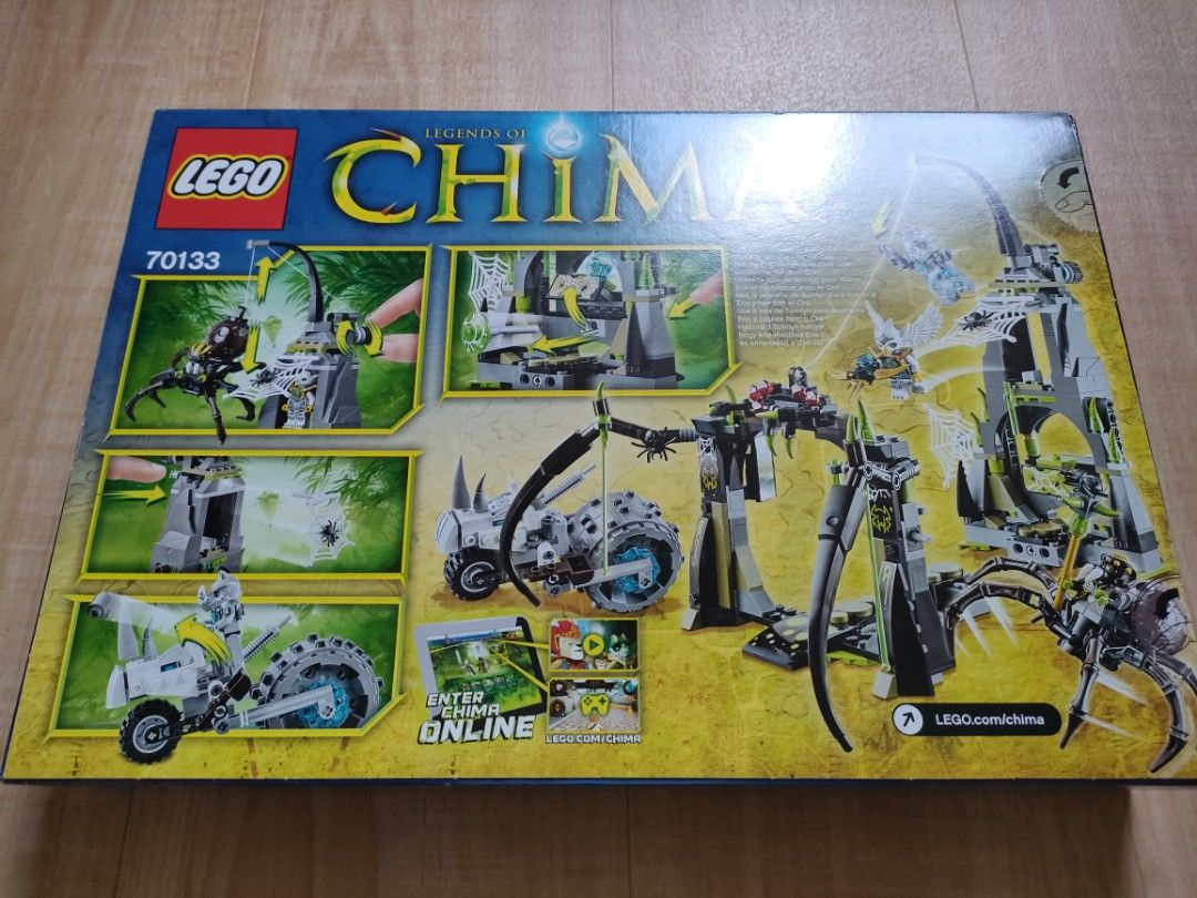 Lego 70133 Legends of Chima, Spinlyn's Cavern, Hobbies & Toys, Toys ...