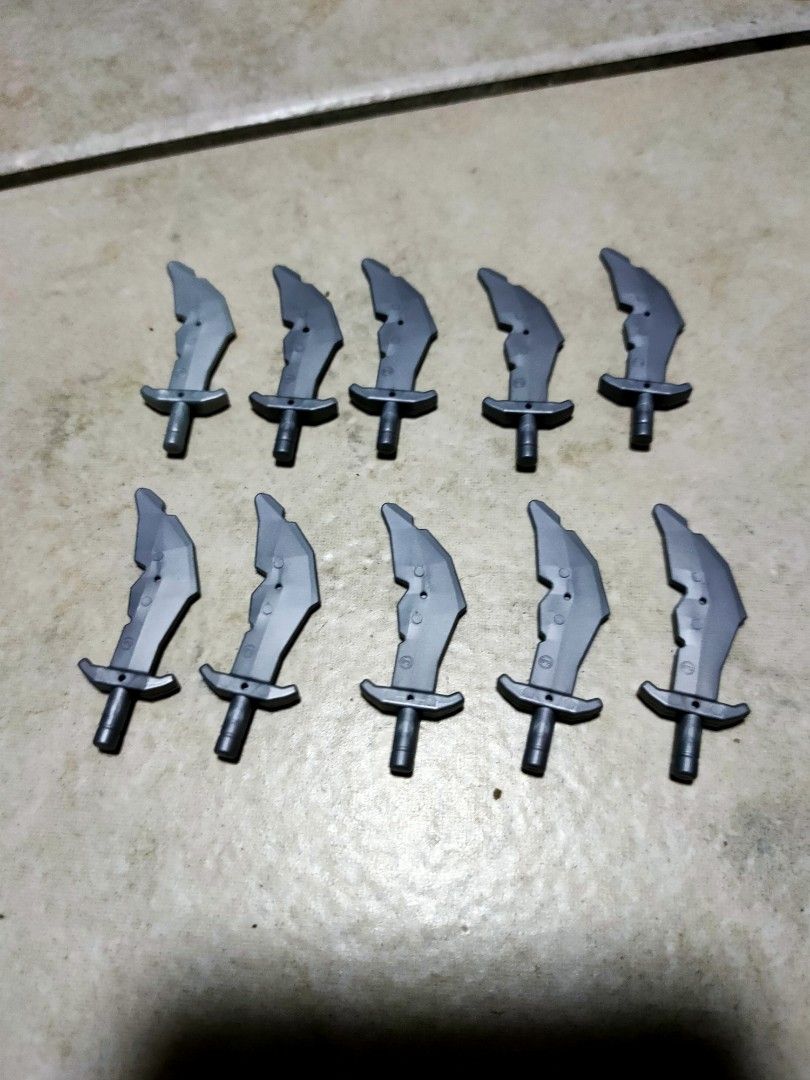 Lego swords, Hobbies & Toys, Toys & Games on Carousell