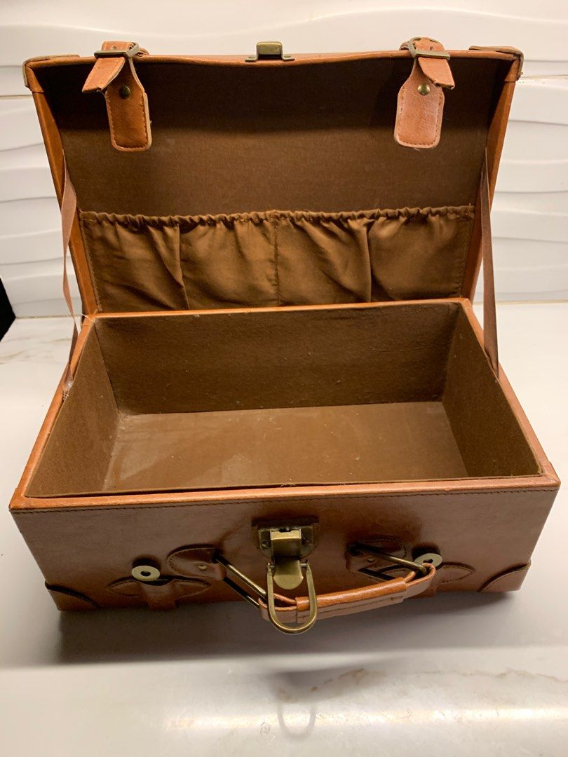 Like new - Mini Vintage Suitcase, Storage Box, Gifts For Men And Women ...