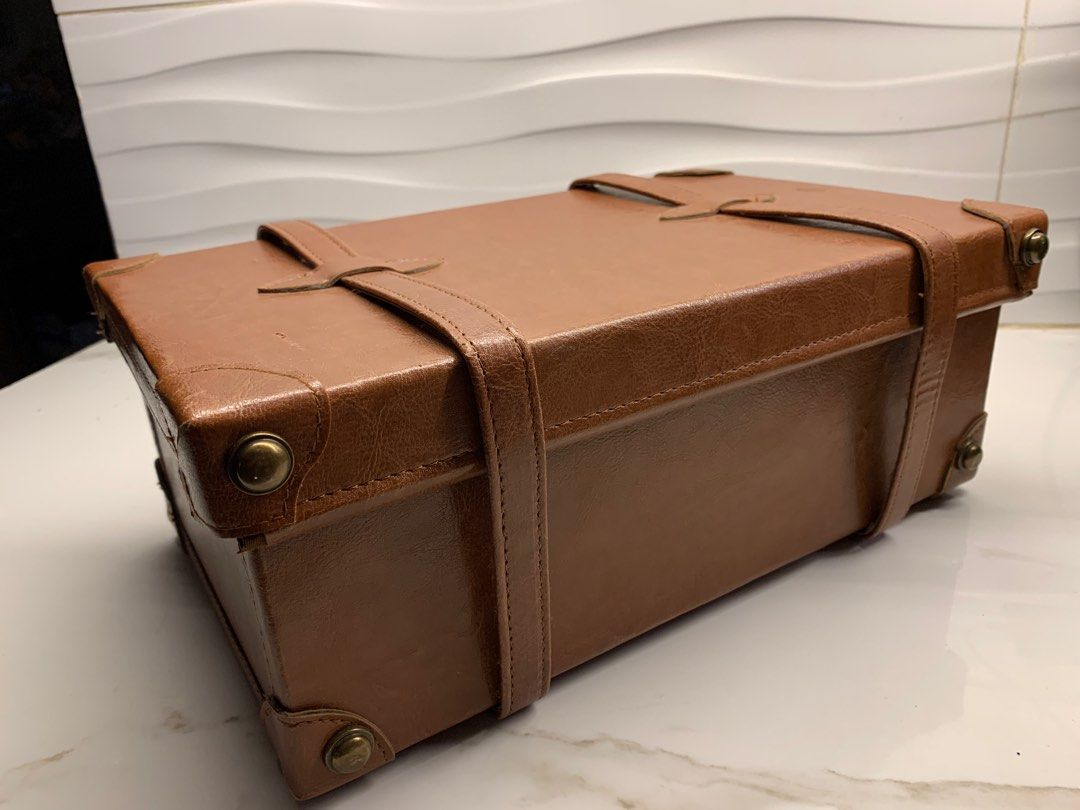 Like new - Mini Vintage Suitcase, Storage Box, Gifts For Men And Women ...
