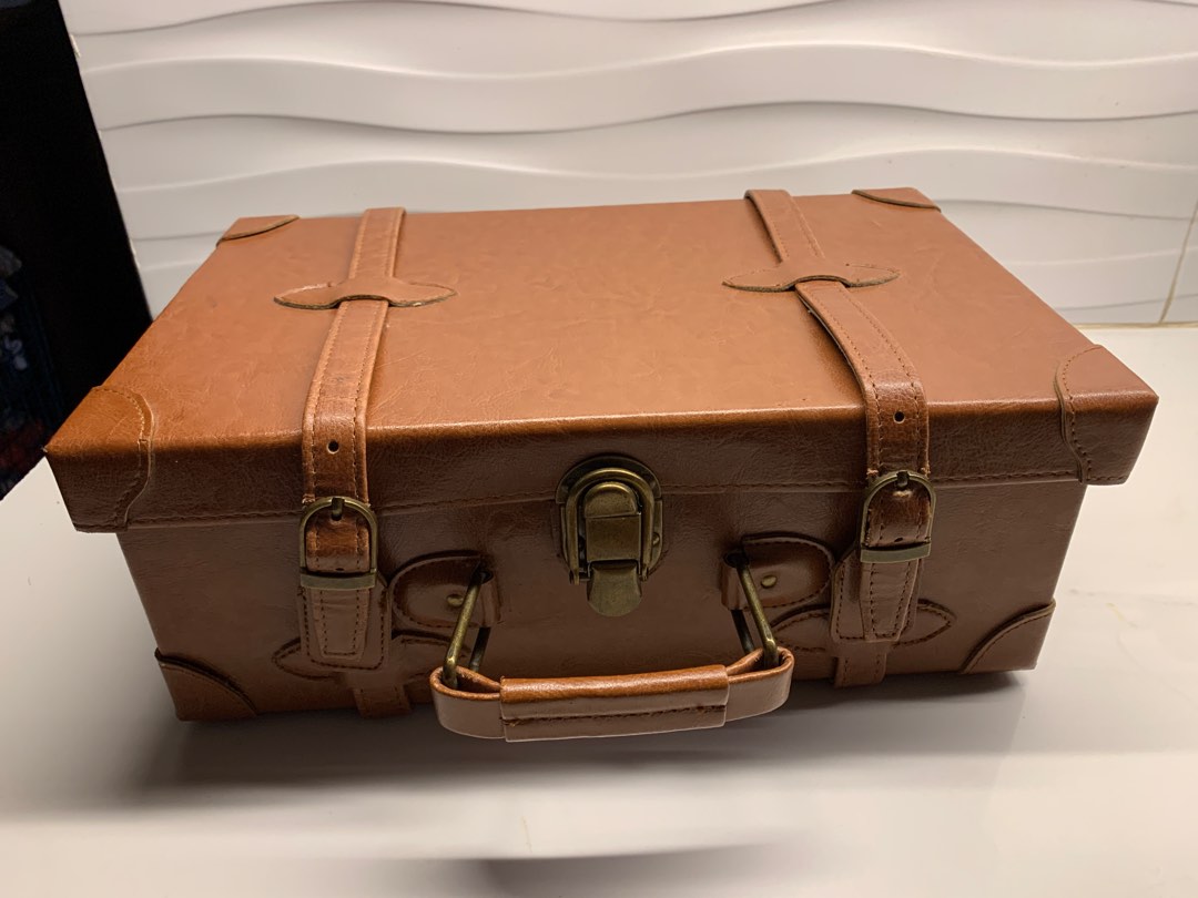 Like new - Mini Vintage Suitcase, Storage Box, Gifts For Men And Women ...