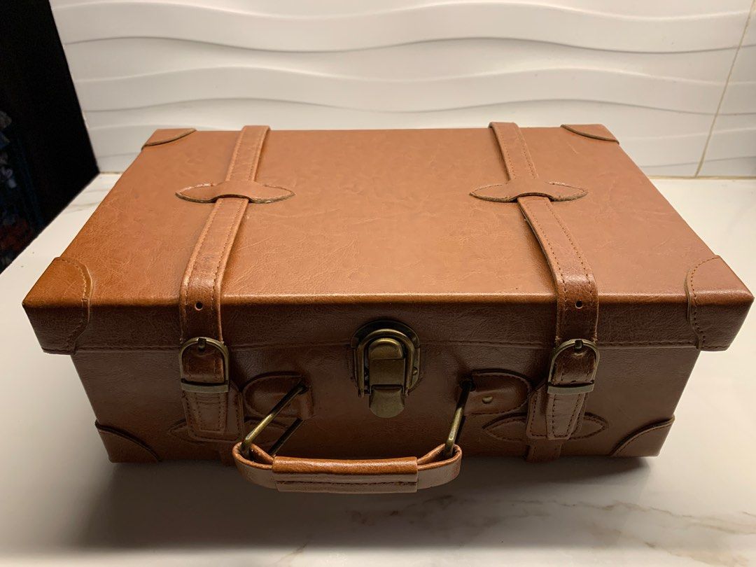 Like new - Mini Vintage Suitcase, Storage Box, Gifts For Men And Women ...