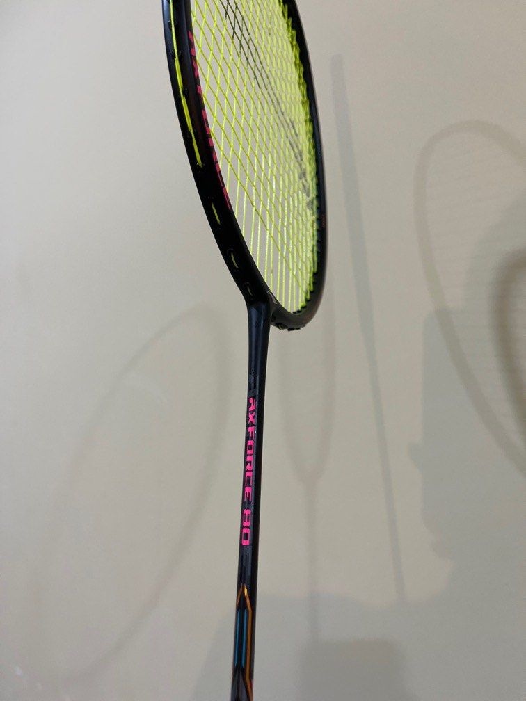 Lining Axforce 80, Sports Equipment, Sports & Games, Racket & Ball ...