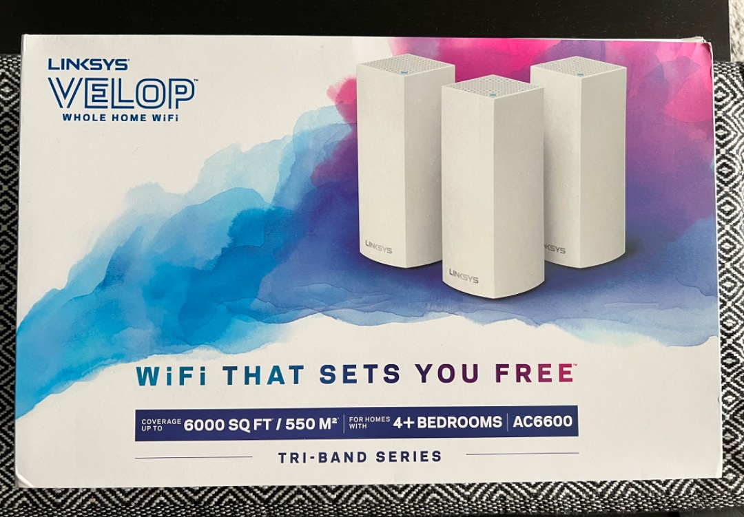 Linksys Velop AC6600 Mesh wifi, Computers & Tech, Parts & Accessories, Networking on Carousell