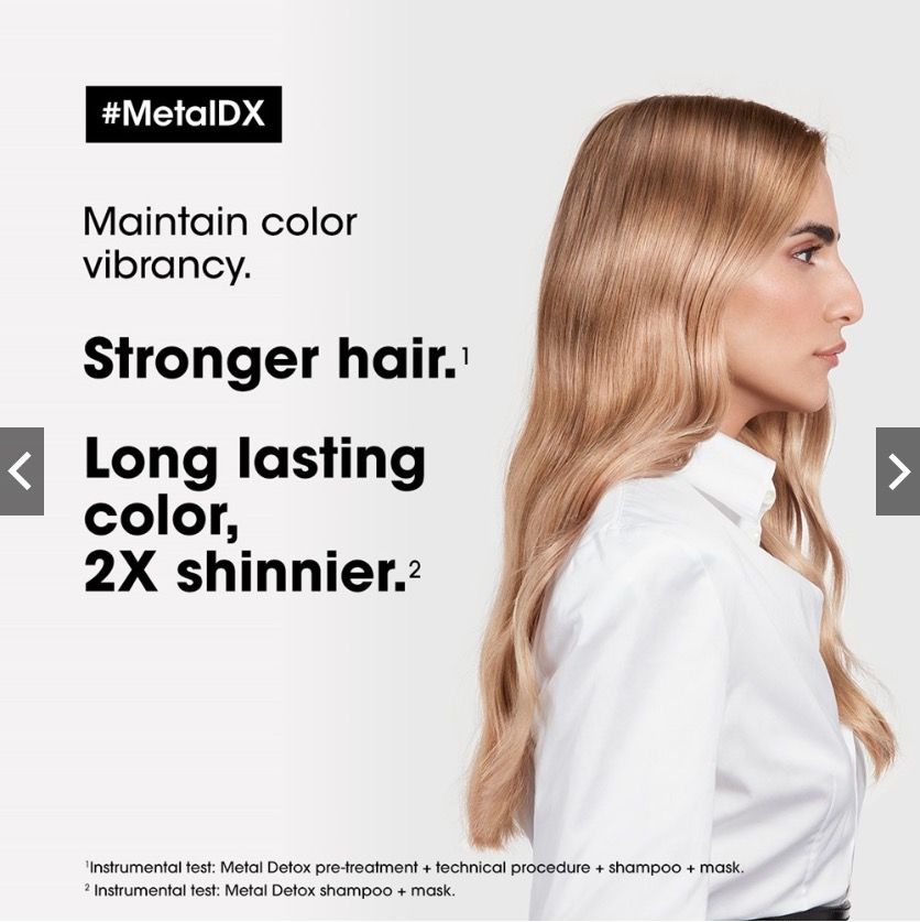 L'Oréal Professionnel Metal DX Shampoo For Bleached Hair 300ml, Beauty ...