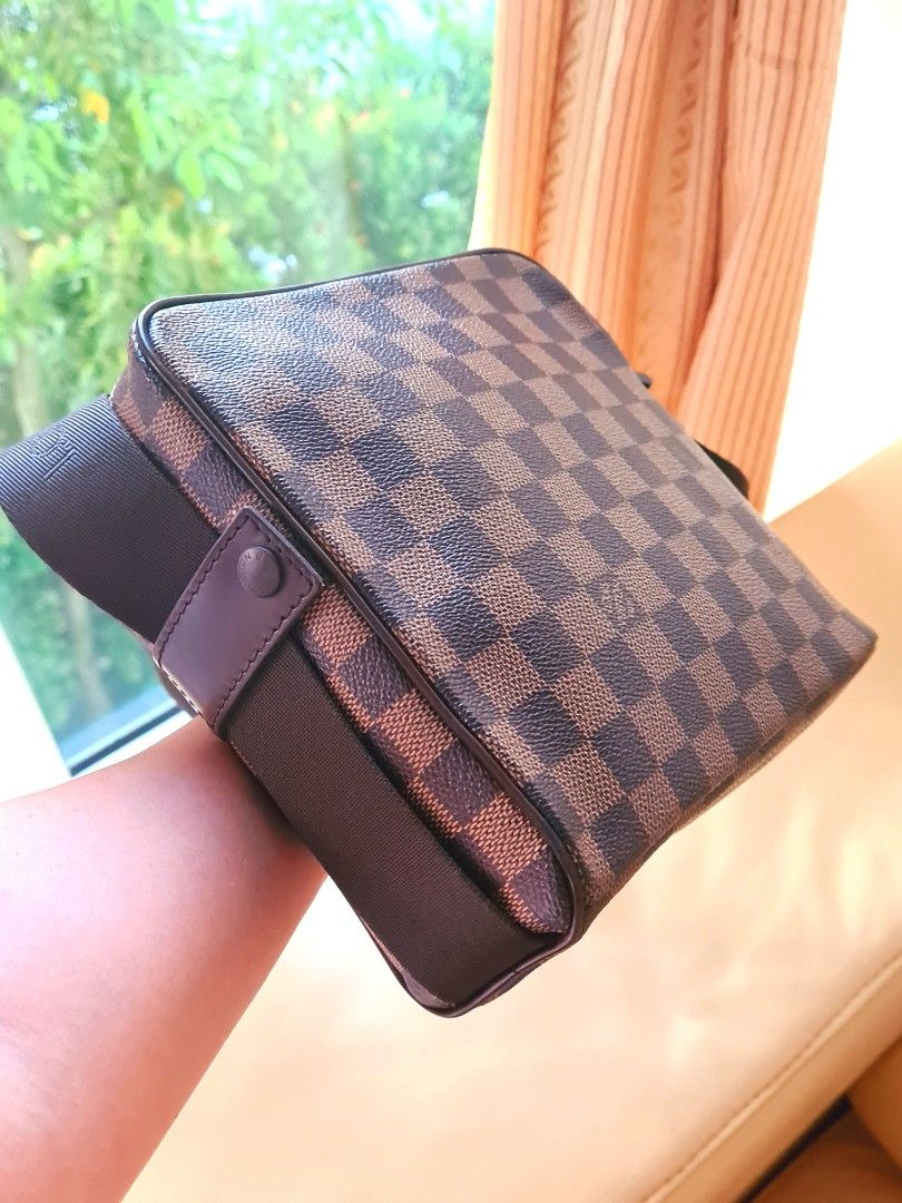 Louis Vuitton LV Brown Daimler Leather Sling Bag, Luxury, Bags ...