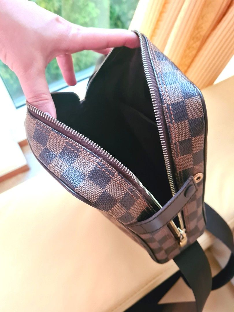 Louis Vuitton LV Brown Daimler Leather Sling Bag, Luxury, Bags ...