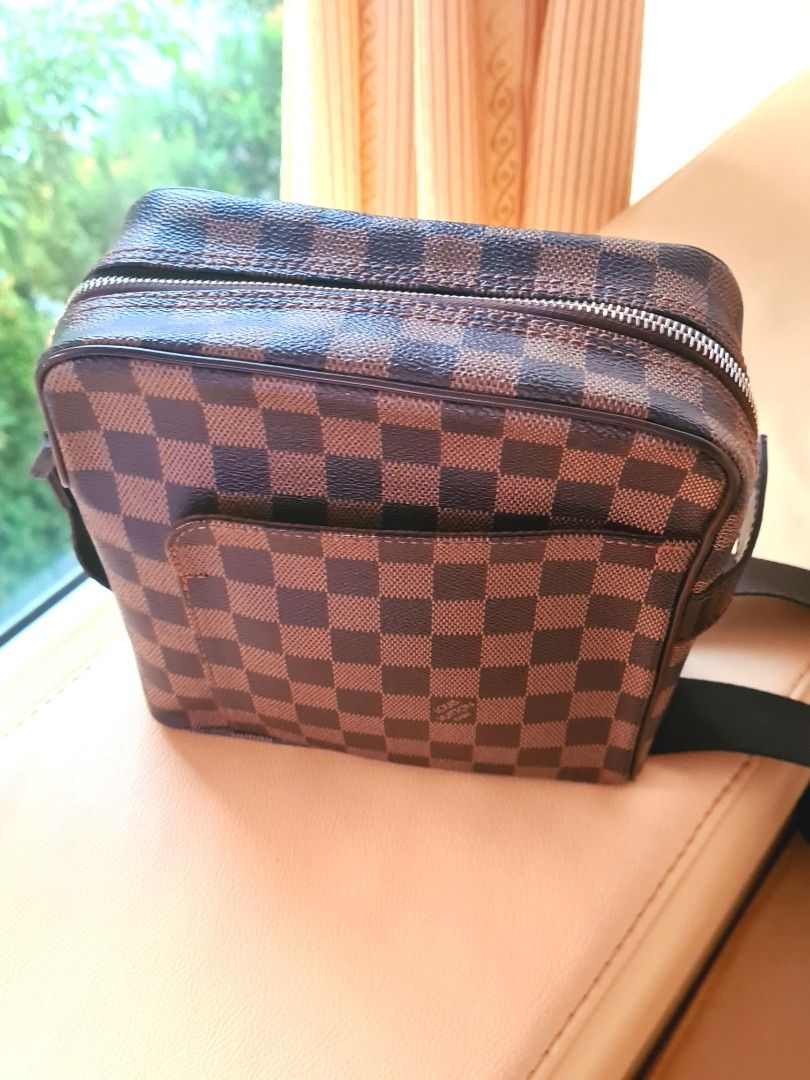 Louis Vuitton LV Brown Daimler Leather Sling Bag, Luxury, Bags ...