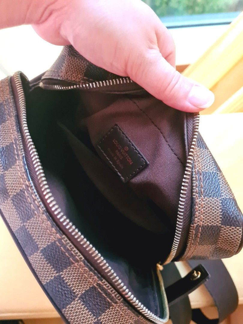 Louis Vuitton LV Brown Daimler Leather Sling Bag, Luxury, Bags ...