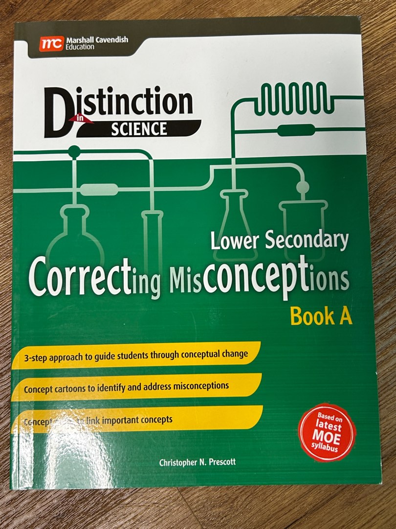 Lower secondary science assessment book: correcting misconceptions book ...