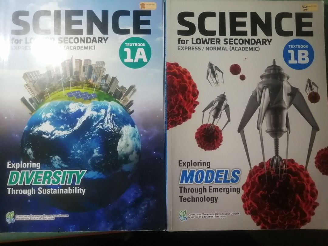 Lower secondary science textbook Secondary 1 1A & 1B, Hobbies & Toys ...