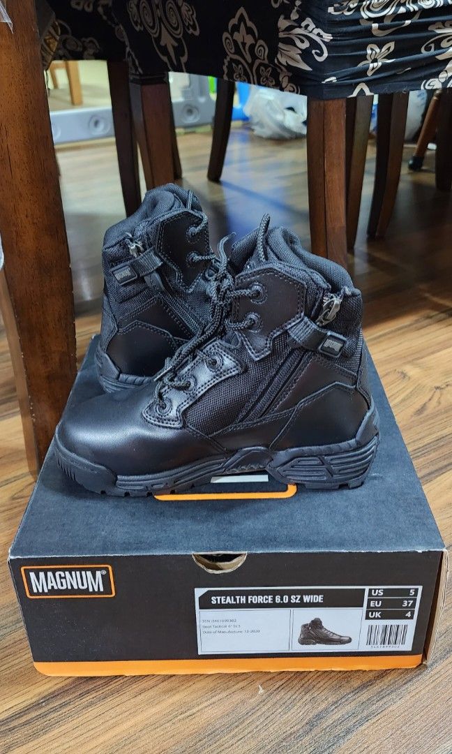 Magnum Stealth Force "6 inch" with side zip size US 5, Men's Fashion ...