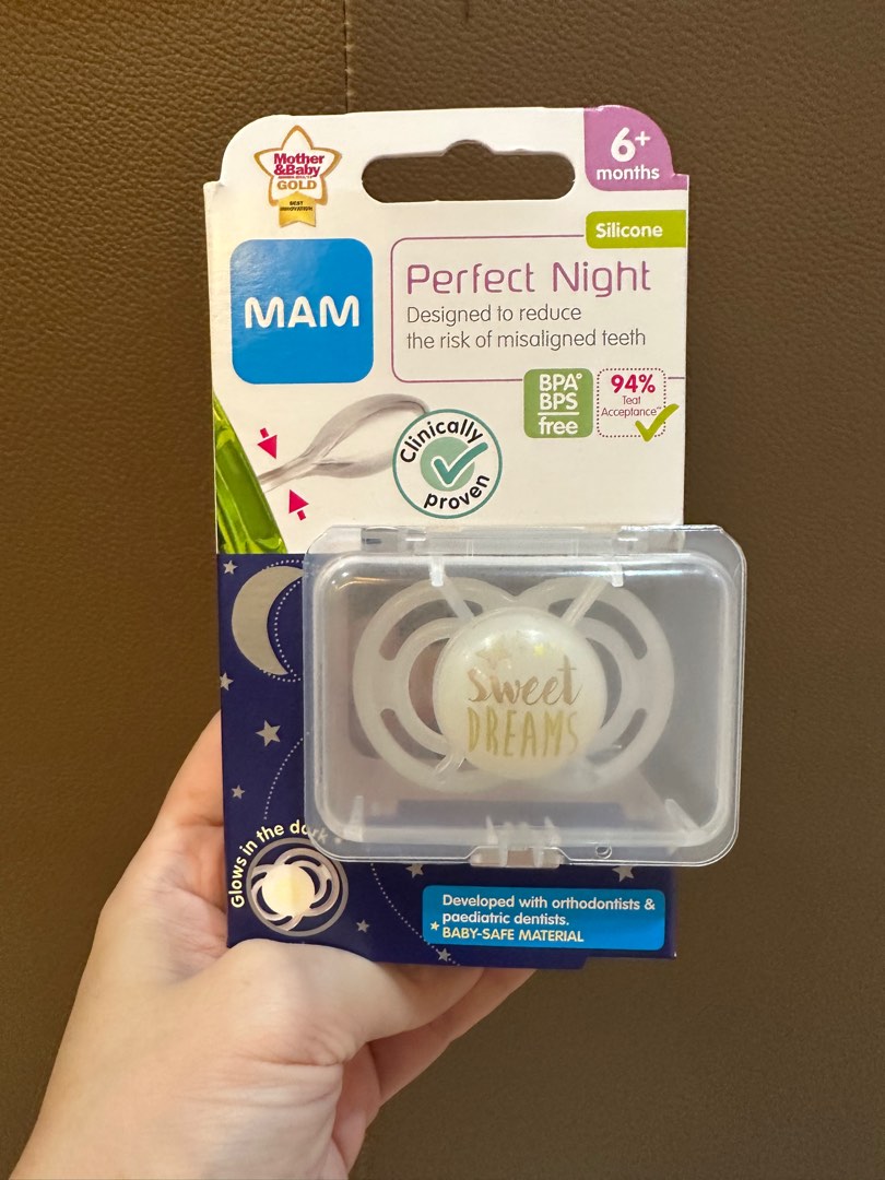 MAM Perfect Night soother, Babies & Kids, Nursing & Feeding, Soothers ...