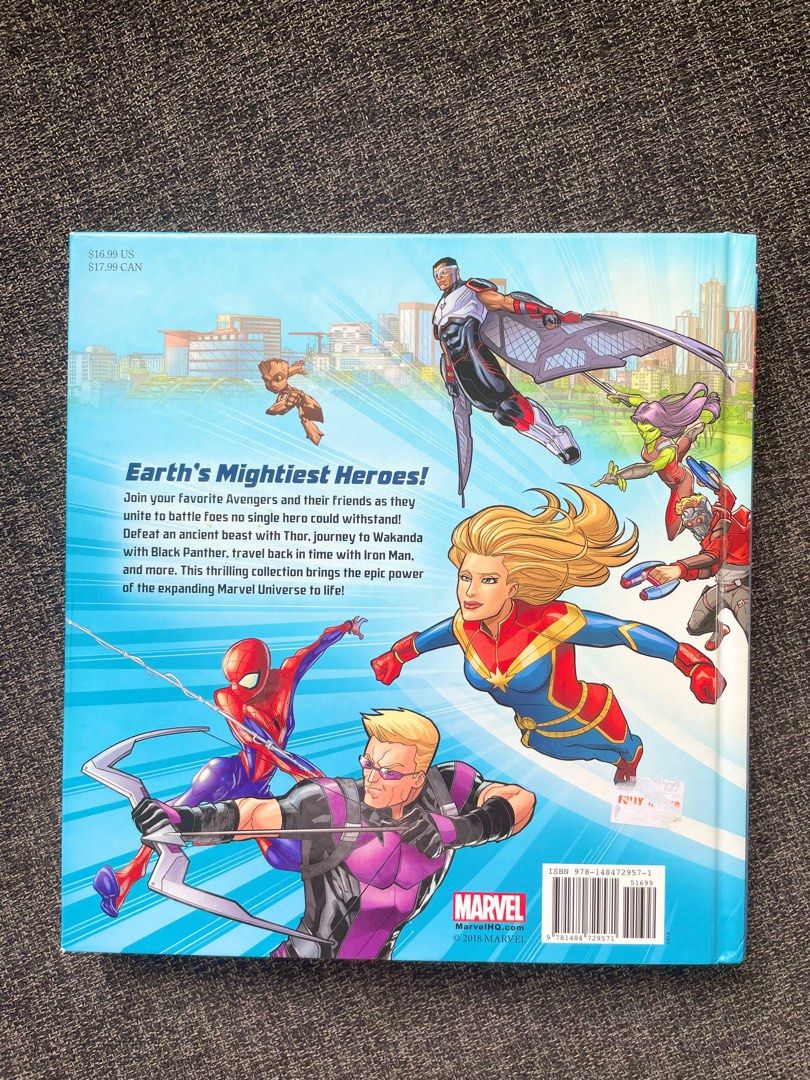 Marvel Avengers Storybook Collection, Hobbies & Toys, Books & Magazines ...