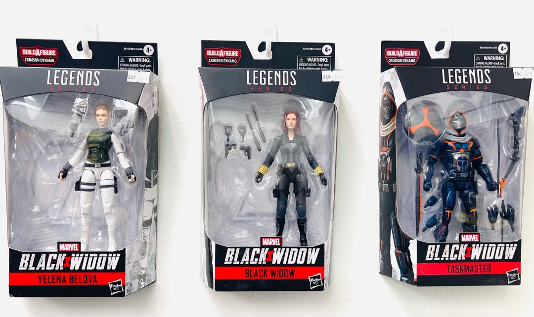 Marvel Legends Black Widow, Yelena Bulova, Taskmaster, Red Guardian ...