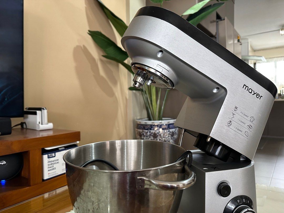 Mayer 5.5L Stand Mixer (Used Once), TV & Home Appliances, Kitchen ...