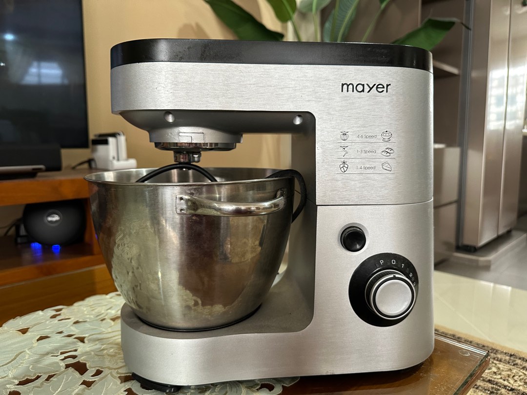 Mayer 5.5L Stand Mixer (Used Once), TV & Home Appliances, Kitchen ...